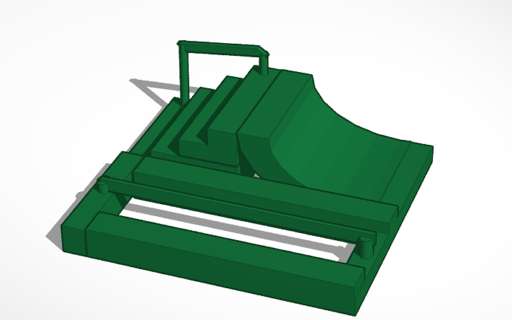 3D design Fingerboard Park - Tinkercad