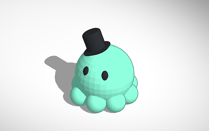 3D design Proper Octopus | Tinkercad