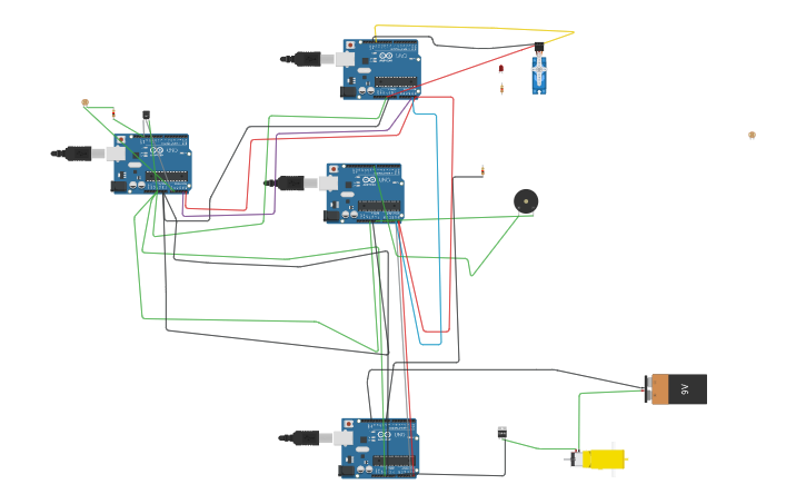 Circuit design Copy of practica2 - Tinkercad