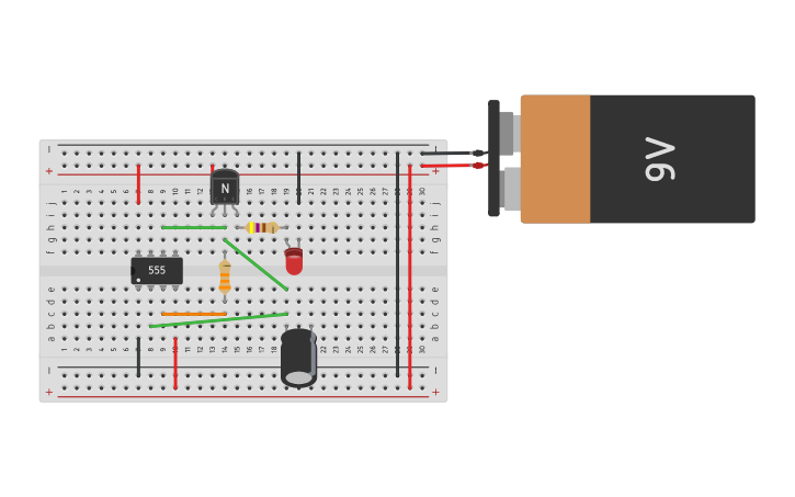 Circuit Design Ic 555 Timer 2 Tinkercad