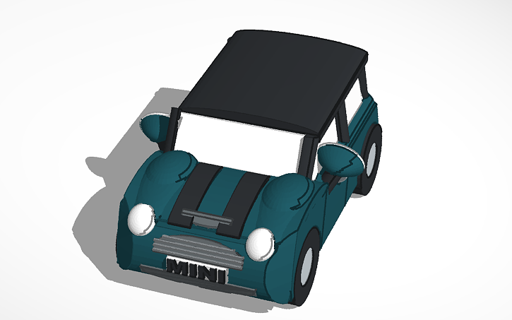 3D design Anjali's Mini Cooper - Tinkercad