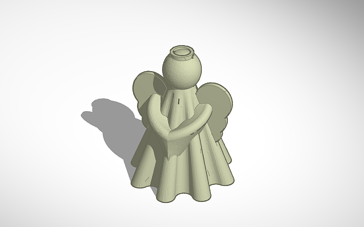 3D design Angel Simple - Tinkercad