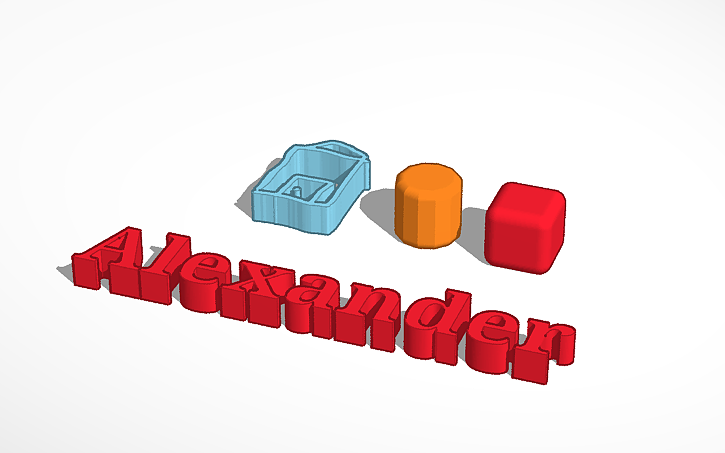 3D design Alexander Vazquez 2C | Tinkercad