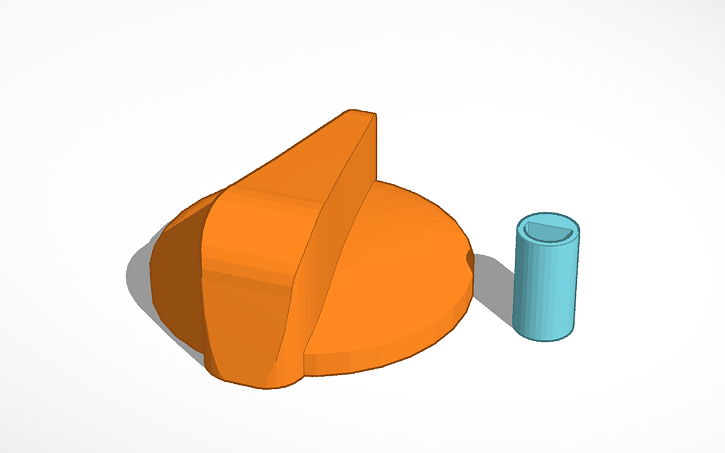 3d Design Split Knob Tinkercad