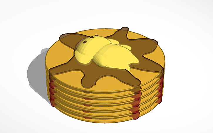 3D design Pompompurin Pancakes ...