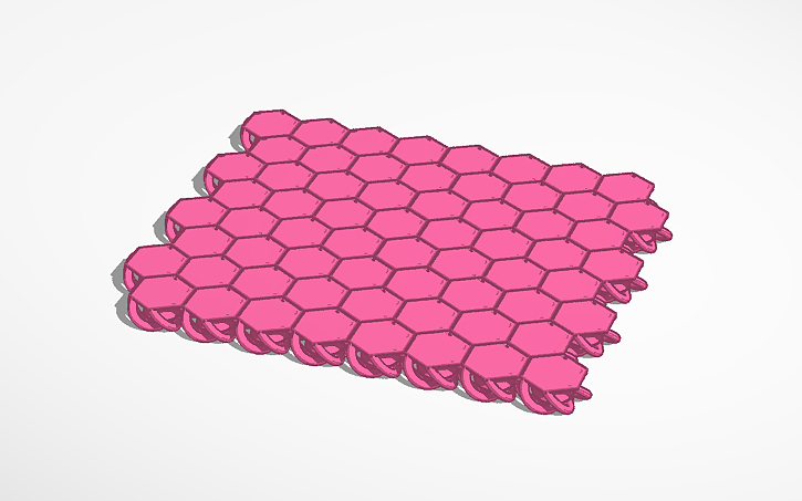 3D design nasa chainmail - Tinkercad