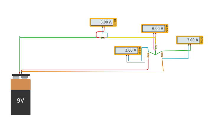 Circuit design Using Multimeter | Tinkercad