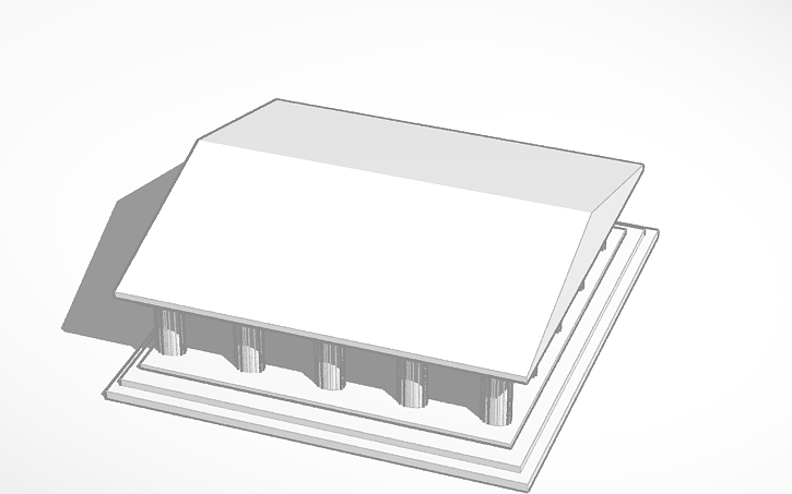 3D design Parthenon - Tinkercad