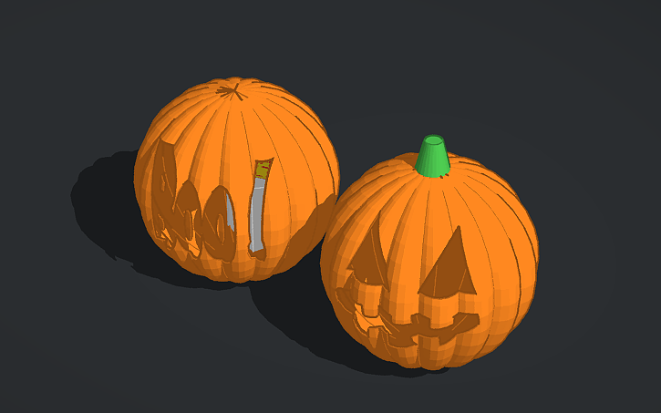 3D design Pumpkin | Tinkercad