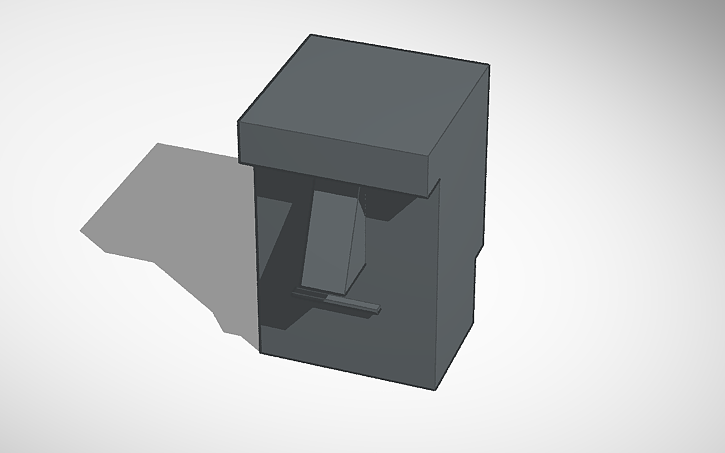 3D design THE ROCK - Tinkercad