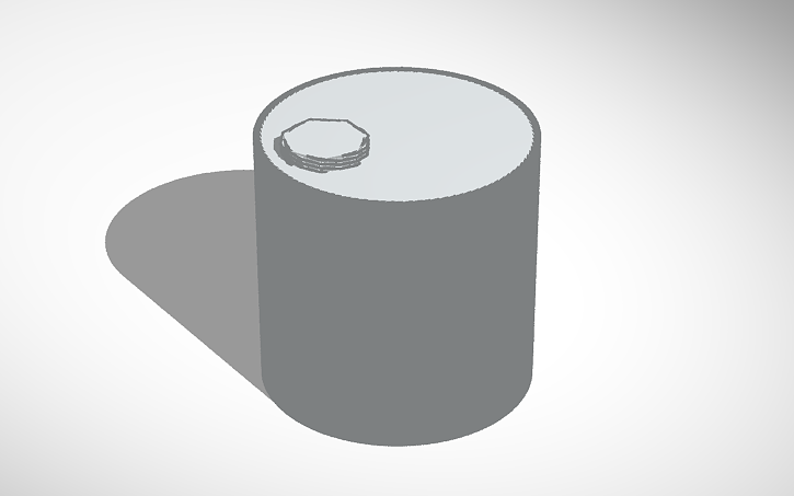 3D design jerry can - Tinkercad