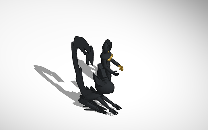 3D design ink Bendy - Tinkercad