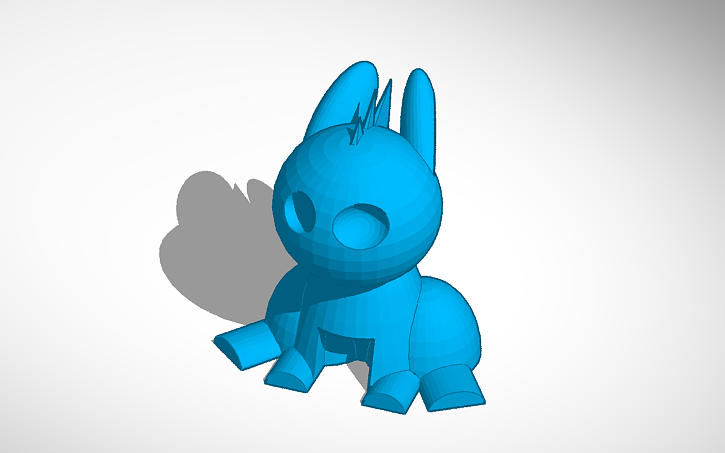 3D design cute thing | Tinkercad