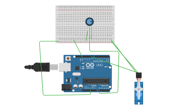 Circuit design Copy of Knob - Tinkercad