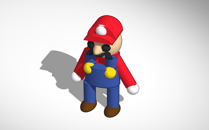 3D design Mario | Tinkercad
