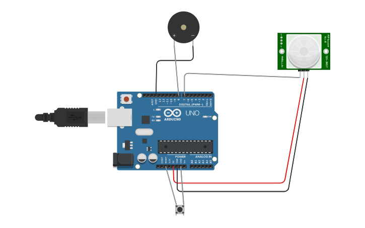 Circuit design 21336223 - Alarm System | Tinkercad