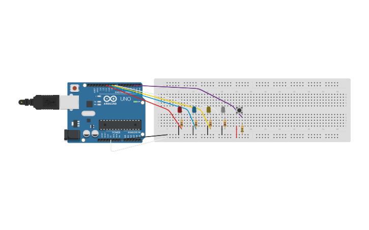 Circuit design Atividade 5 | Tinkercad