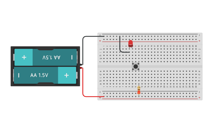 Circuit Design Circuito Com BotÃo Tinkercad