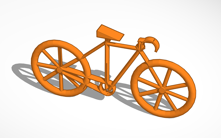 3D design Bicycle - Tinkercad