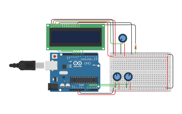 Circuit design Tire pressure measuring system - Tinkercad