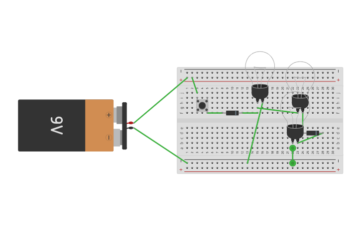 Circuit design montaje 9 - Tinkercad