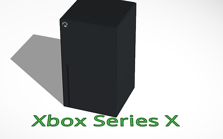 3D design Copy of Xbox Series X - Tinkercad