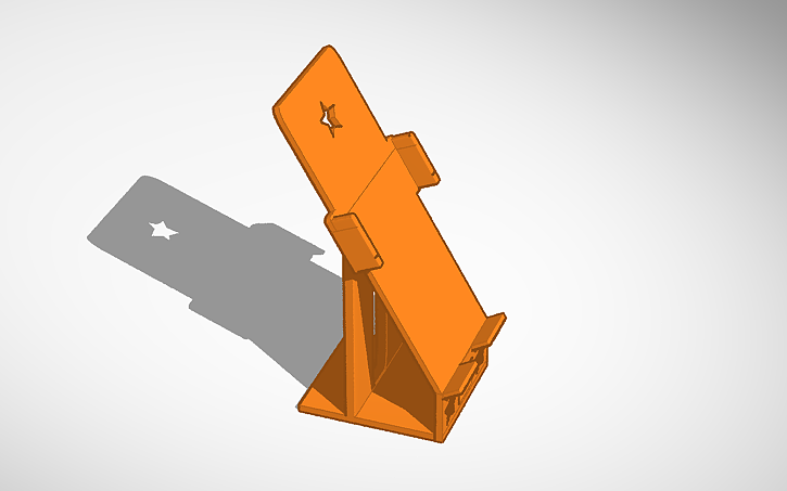 3D design Phone holder - Tinkercad