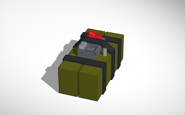 3D design nitro cell - Tinkercad