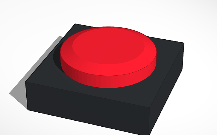3D design button - Tinkercad