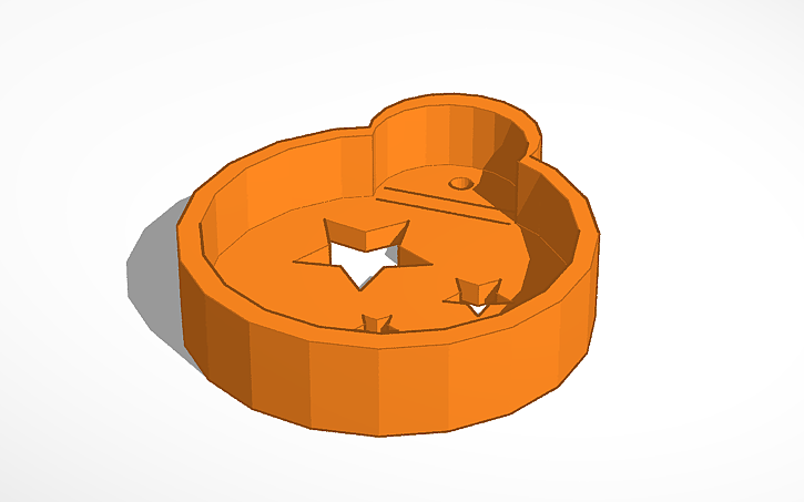 3D design Self-designed Cookie cutter - ornament - Tinkercad