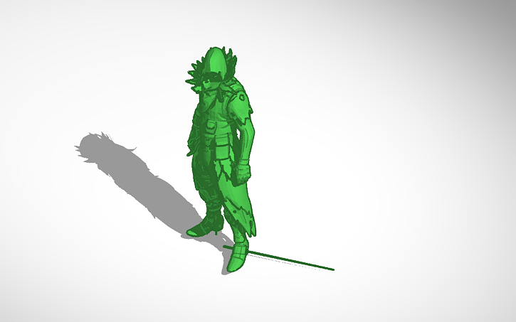 3D design Fortnite Raven :) - Tinkercad