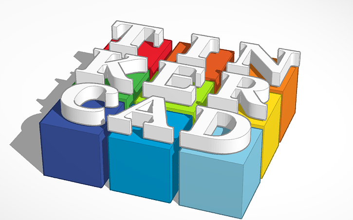 3d Design Tinkercad Logo Tinkercad