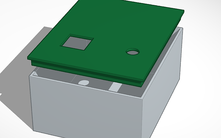 3D design Arduino POT Control Box - Tinkercad