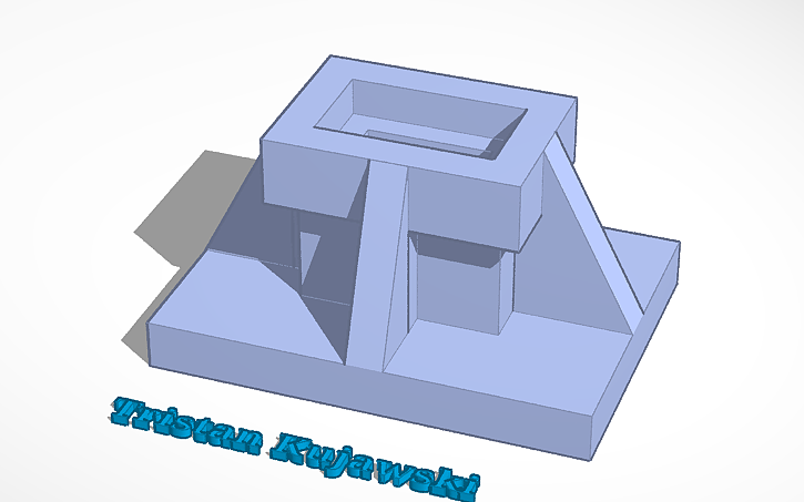 3d Design Base Block Tinkercad