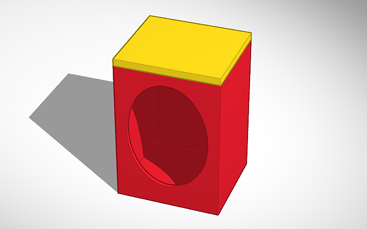 3D design FUNKO POP BOX - Tinkercad