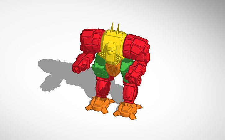 3D design Thug THG-11E mech for battletech BETTER FEET FIXED ARMS ...