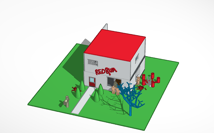 3D design Horror - Tinkercad