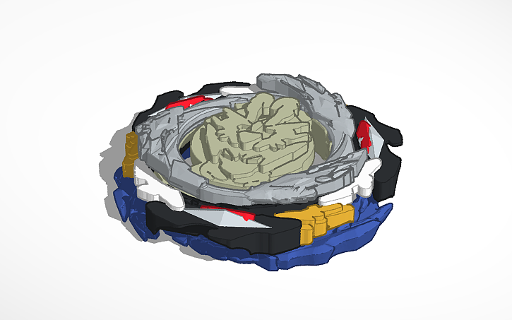 3D design deific blade remake divine ver l + f fully assembled - Tinkercad