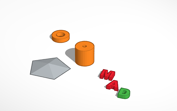3D design D'S BASE | Tinkercad