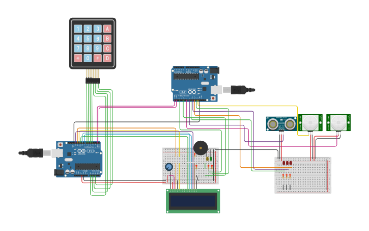 Circuit design ELECTRONICA | Tinkercad