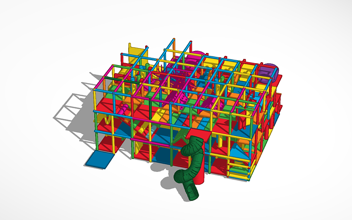 3D design jungle gym | Tinkercad