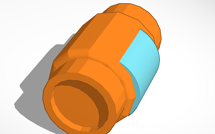 3D design hydroneer cloutium booster water pipe - Tinkercad