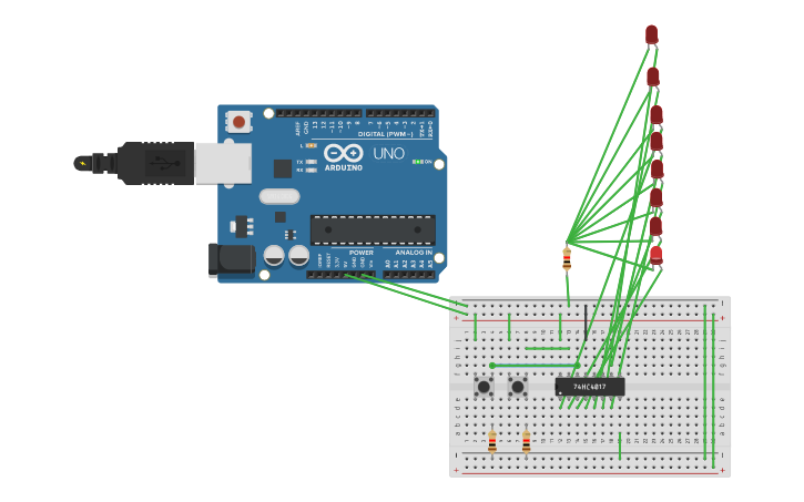 Circuit design ATTiny PWM - Tinkercad