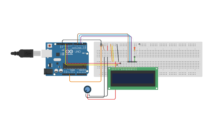 Circuit design Final year project test board and code | Tinkercad