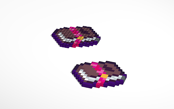 3D design MINECRAFT ENCHANTED BOOK ITEM - Tinkercad