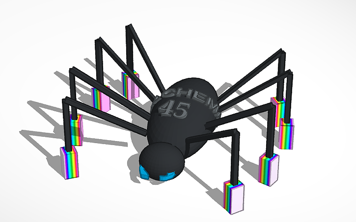 3D design Spider man's spider - Tinkercad