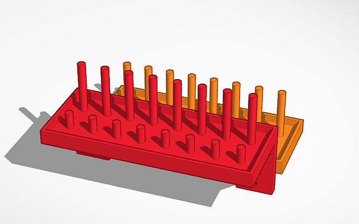3D design Copy of Socket Holder 2 - Tinkercad