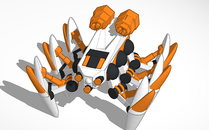 3D design nexus industries variant of Bug Mech | Tinkercad