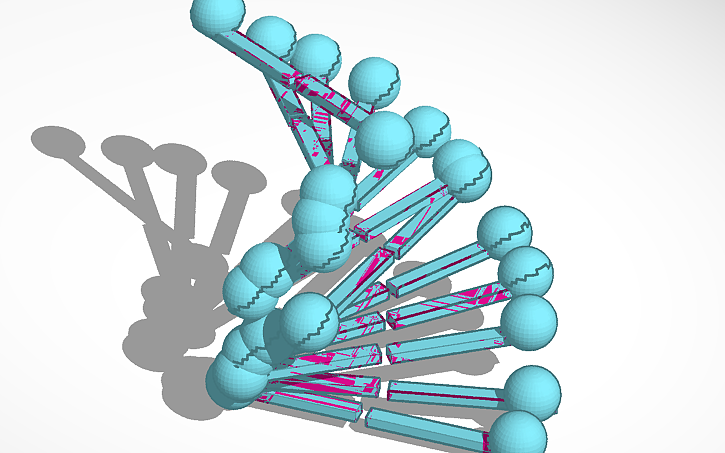 3D design dna | Tinkercad
