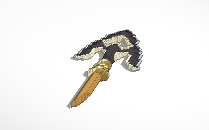 3D design jojo STAND ARROW - Tinkercad